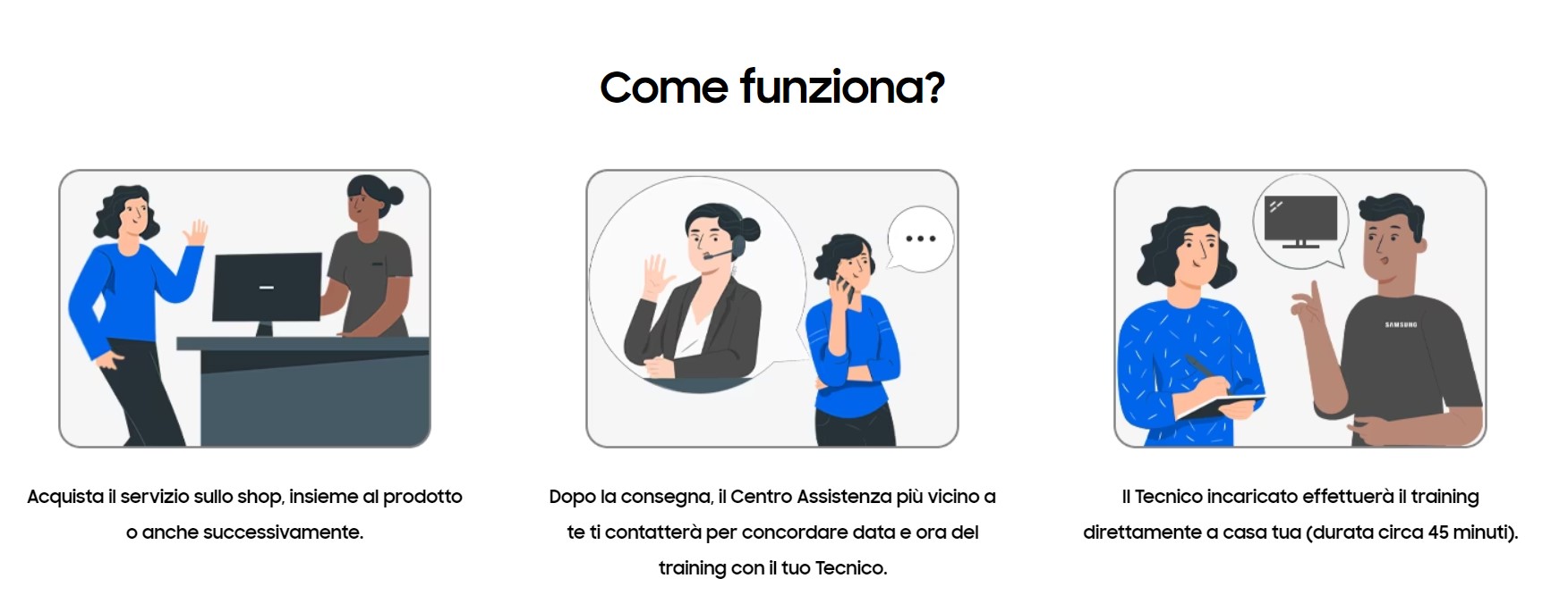 Da Samsung un servizio post-vendita a domicilio